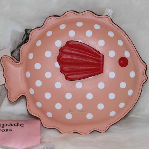 kate spade | Bags | Nwt Kate Spade Puffy Puffer Fish Crossbody Bag ...